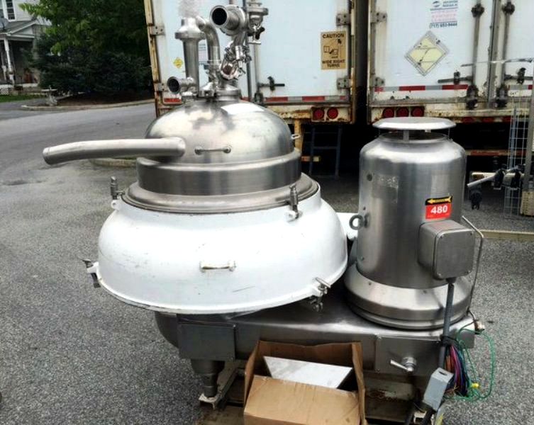 WESTFALIA SIH 10007 CIP QUARK SEPARATOR, 316SS. - SeparatorWorks