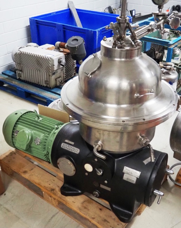 WESTFALIA SAMN 5036 3-PHASE SEPARATOR, 316SS. - SeparatorWorks