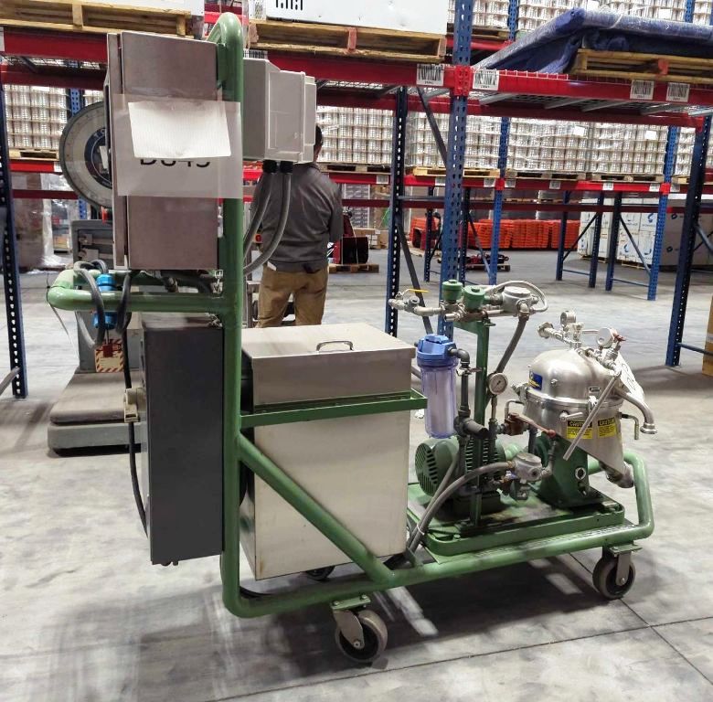 WESTFALIA SA 1-02-175 PILOT PLANT SEPARATOR, 316SS. - SeparatorWorks