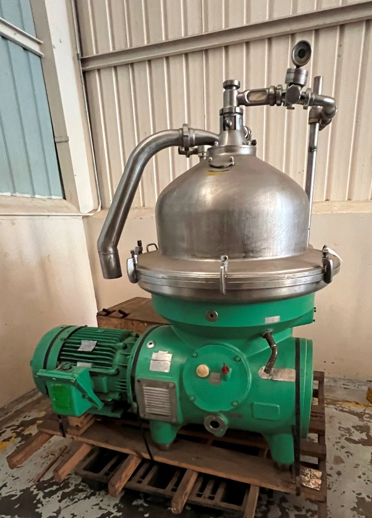 WESTFALIA RSA 150-01-076 VEGETABLE OIL SEPARATOR, 316SS. - SeparatorWorks