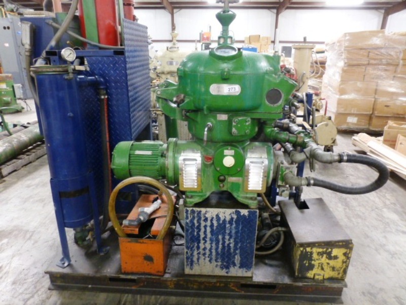 WESTFALIA OTA 14-00-066 BIODIESEL PURIFIER SKID, SS. - SeparatorWorks