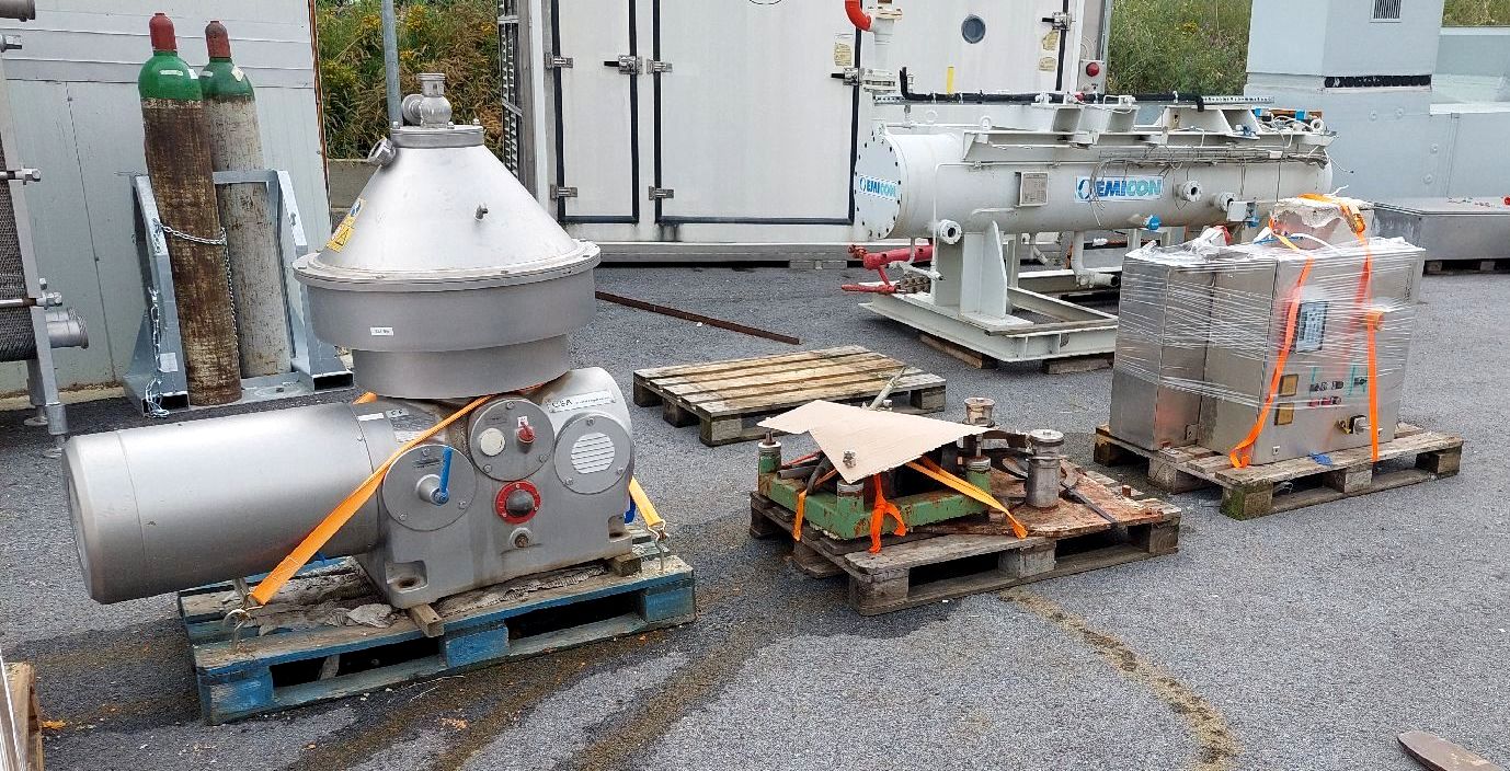 WESTFALIA MSG 25-06-076 WHEY CLARIFIER, 316SS. - SeparatorWorks