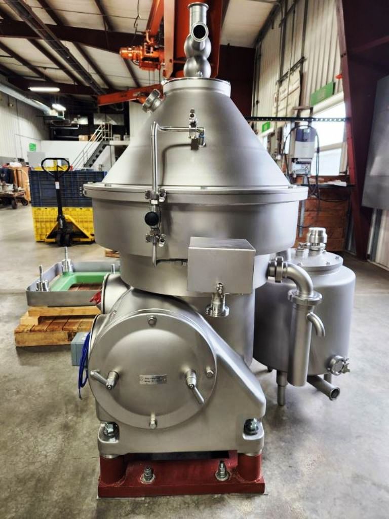 WESTFALIA MSG 75-01-076 CIP WHEY/MILK SKIMMER, 316SS. - SeparatorWorks