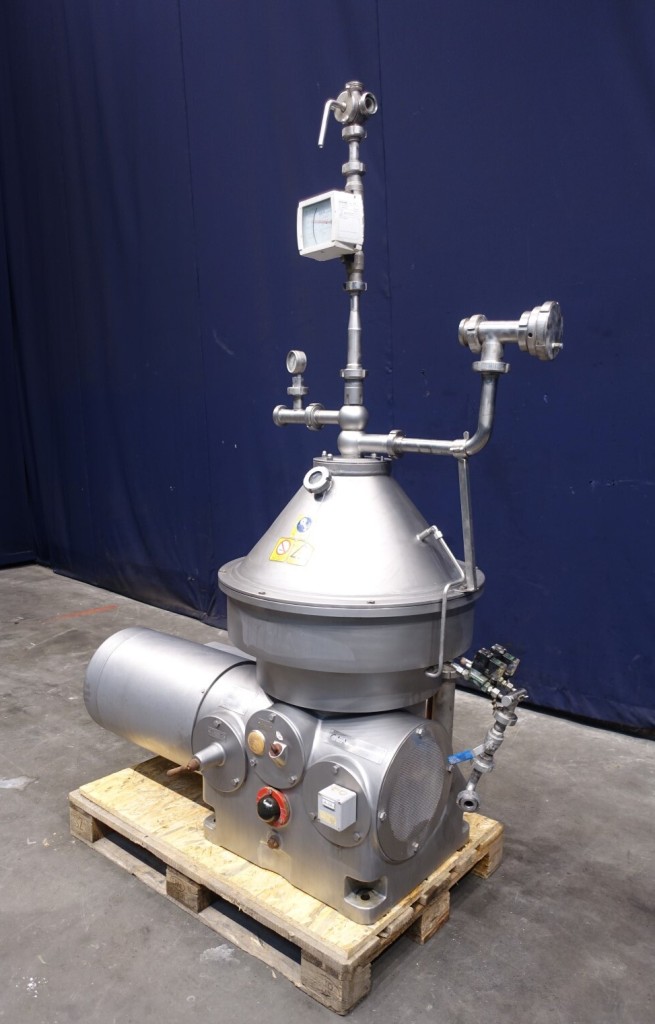 WESTFALIA MSG 85-01-076 CIP MILK SEPARATOR, 316SS. - SeparatorWorks