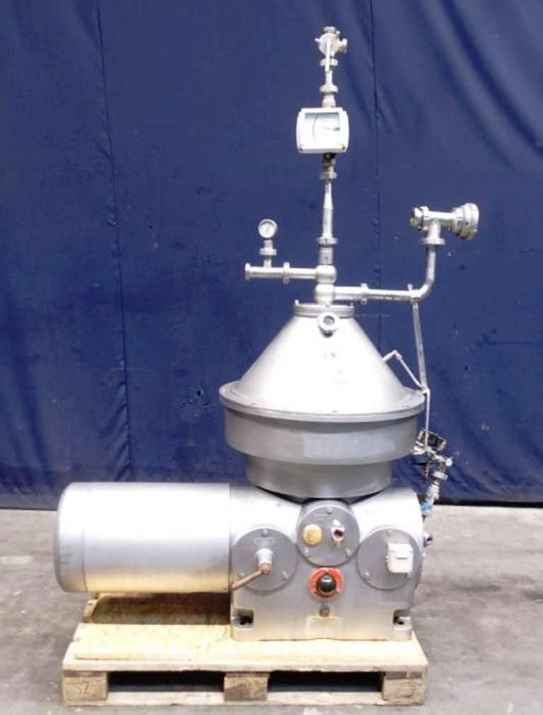 WESTFALIA MSG 85-01-076 CIP MILK SEPARATOR, 316SS. - SeparatorWorks