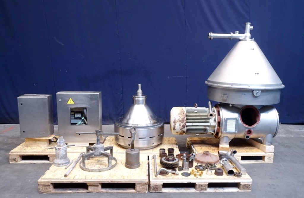 WESTFALIA MSE 140-06-777 WHEY CLARIFIER CENTRIFUGE, 316SS. - SeparatorWorks