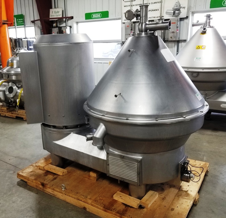 WESTFALIA MSE 300-06-777 WHEY/MILK CLARIFIER, 316SS. - SeparatorWorks