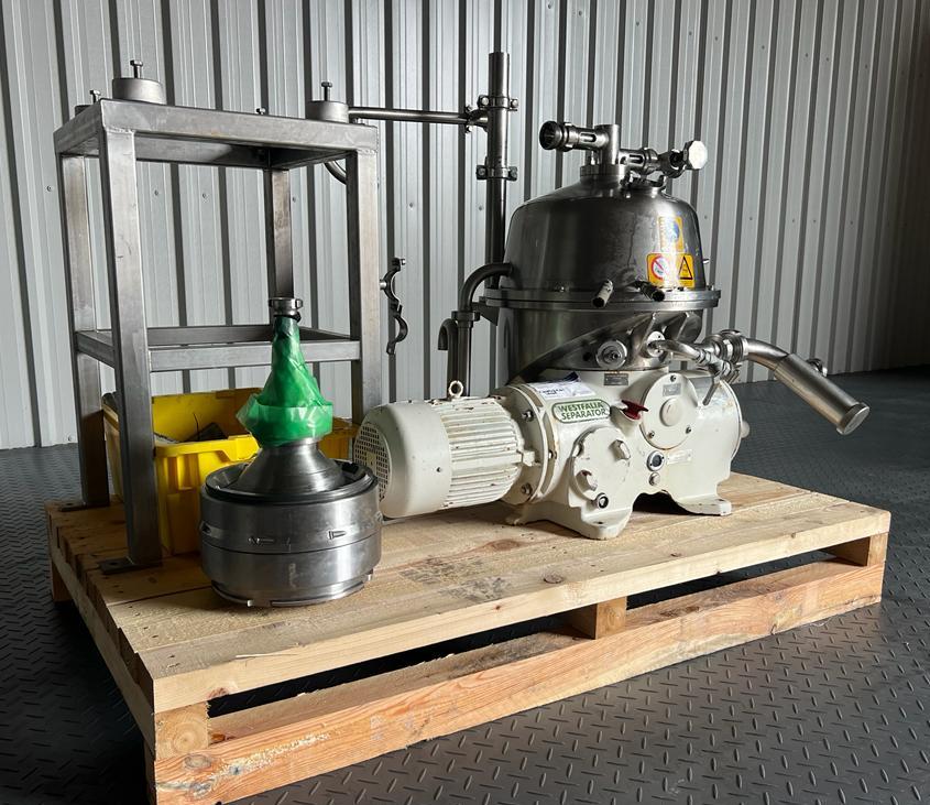 WESTFALIA KNA 3-06-076 QUARK SEPARATOR, 316SS. - SeparatorWorks