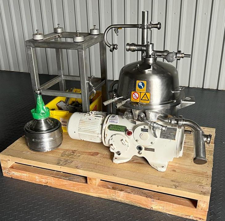 WESTFALIA KNA 3-06-076 QUARK SEPARATOR, 316SS. - SeparatorWorks