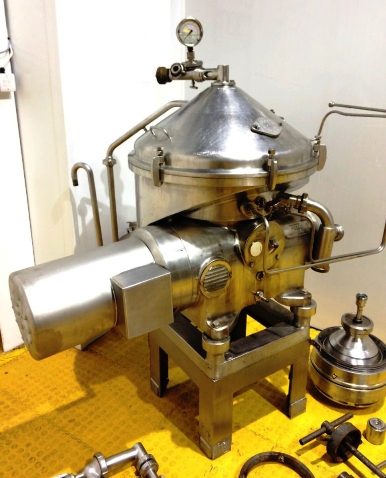 WESTFALIA KNA 14-02-076 CREAM CHEESE SEPARATOR, 316SS. - SeparatorWorks