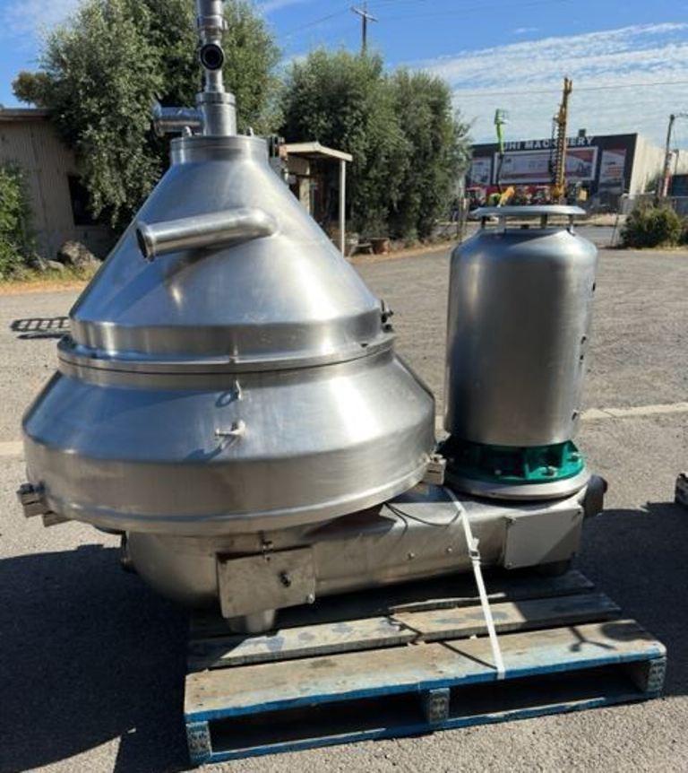 WESTFALIA KDA 18-02-177 CIP QUARK SEPARATOR, 316SS. - SeparatorWorks