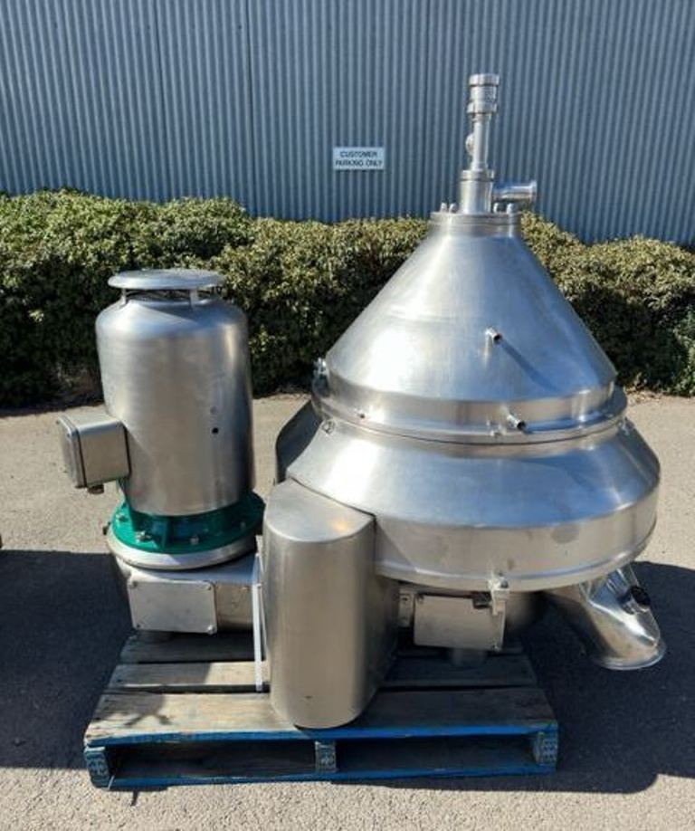 WESTFALIA KDA 18-02-177 CIP QUARK SEPARATOR, 316SS. - SeparatorWorks