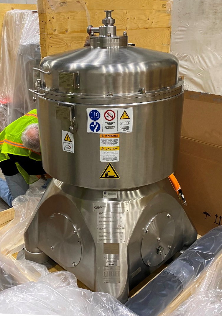 WESTFALIA BKI 45-86-572 HUMAN PLASMA SEPARATOR, 316SS. - SeparatorWorks