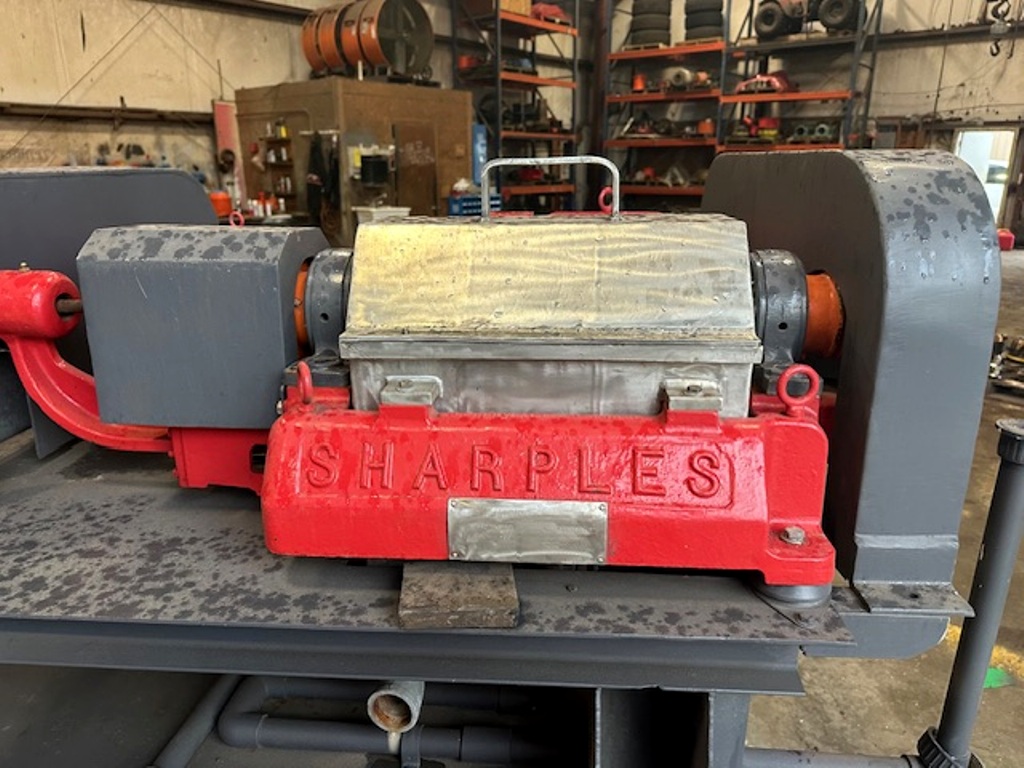 SHARPLES P600 AND WESTFALIA OTA 7 CENTRIFUGE TEST SYSTEM. - SeparatorWorks