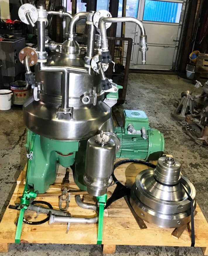 (4) WESTFALIA VA 35-09-566 SINGLE-STAGE EXTRACTORS, 316SS. - SeparatorWorks