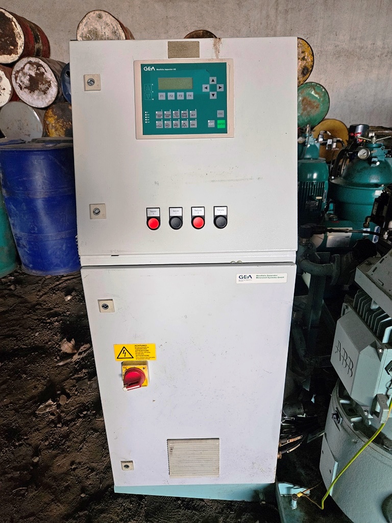 (3) WESTFALIA OSD 18-0136-067/10 HFO PURIFIER SKIDS, SS. - SeparatorWorks