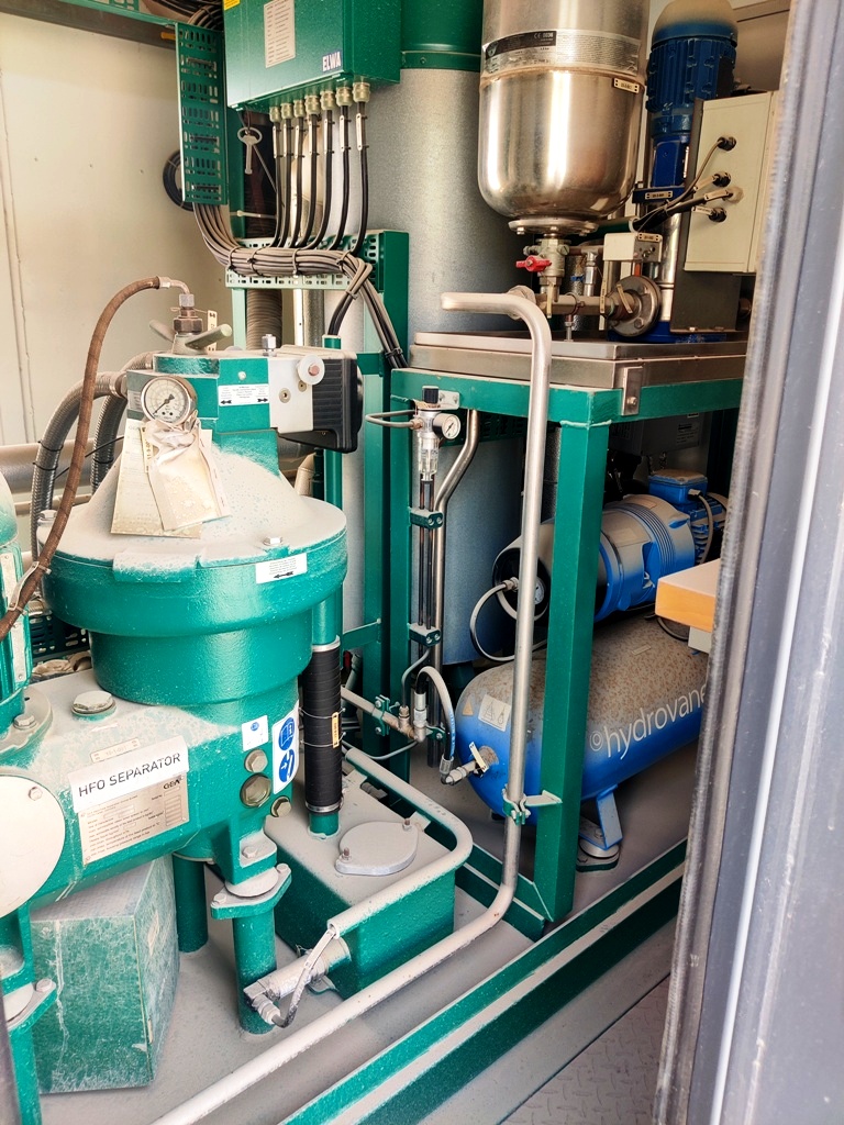 (3) WESTFALIA OSE 10-0136-067 FUEL OIL PURIFIER CONTAINERS ...