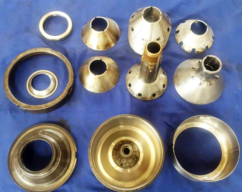 (2) WESTFALIA OTA 7 BOWL ASSEMBLIES, SS. - SeparatorWorks