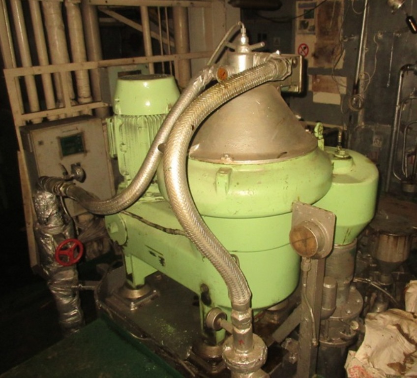 (2) WESTFALIA OSE 40-0136-067/40 HEAVY FUEL OIL PURIFIERS, SS ...